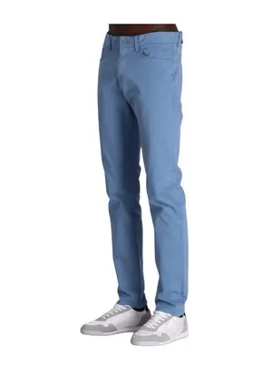 Hugo Boss Straight-leg Trousers - Blue
