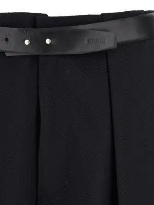JUUN.J Pleated Belted Trousers