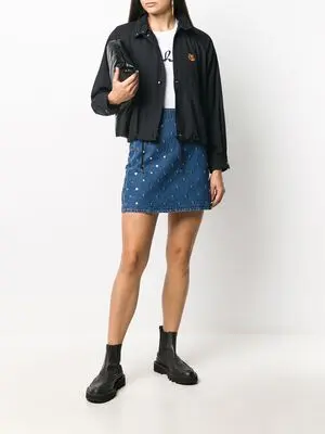 Kenzo Cropped Tiger Patch Jacket