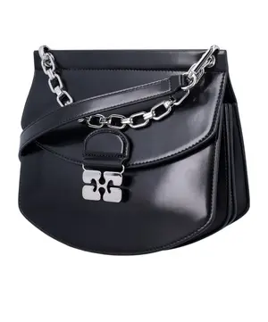 GANNI Small Box Chain Bag