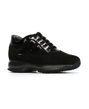 Hogan Interactive Lace-up Sneakers - Black