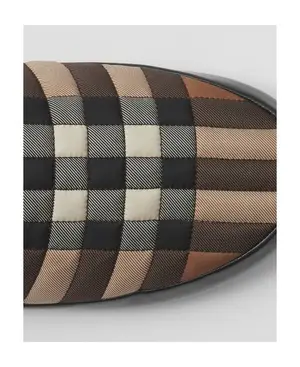 Burberry Northaven Vintage Checked Quilted Slippers - Black