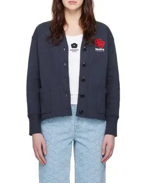 Kenzo Drawn Varsity Embroidered Hooded Sweatshirt