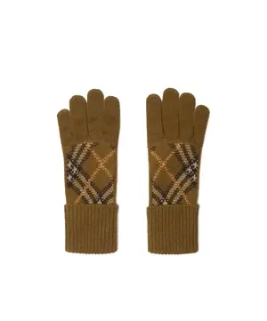 BURBERRY Burberry Checked Gloves