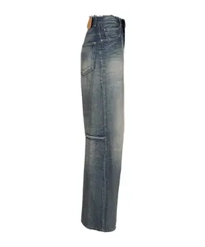 MAISON MARGIELA Frayed Wide-leg Jeans