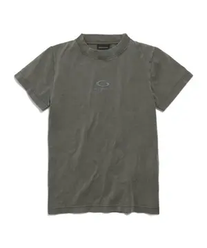 Balenciaga Loop Sports Icon Fitted T-shirt - Grey