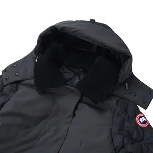 Canada Goose Hooded Quilted Down Jacket