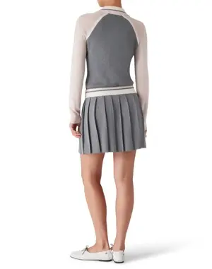 Casablanca Pleated Knit Tennis Skirt