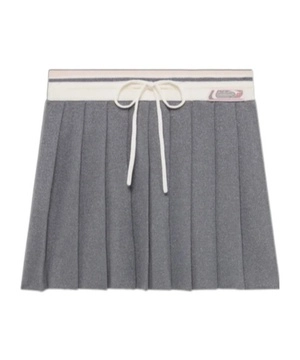 Casablanca Pleated Knit Tennis Skirt