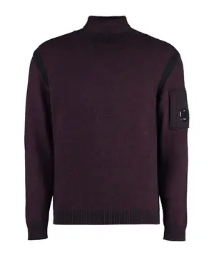 C.p. Company Roll Neck Sweaters For Men