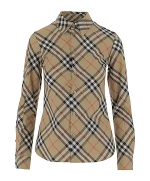 Burberry Slim-fit Checked Shirt - No
