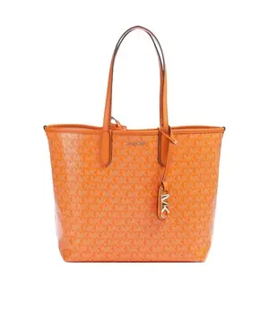 Michael Kors Eliza All-over Logo Printed Large Tote Bag