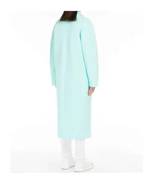 Max Mara Double-breasted Coat - Blue