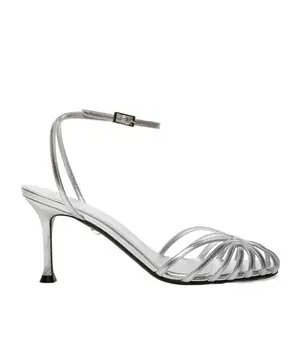 ALEVI MILANO Milano Blake 75 Cage Heeled Sandals - Gray
