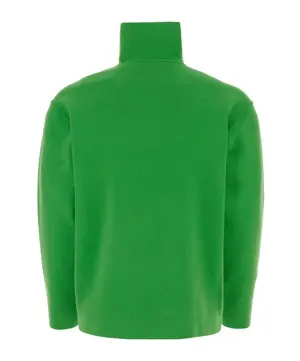 Auralee Long-sleeved High Collar Sweater