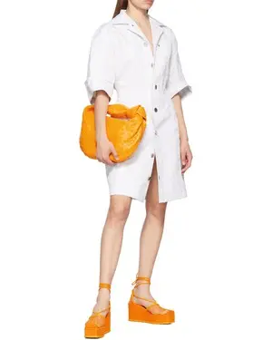 Bottega Veneta Net-panel Wedge Sandals