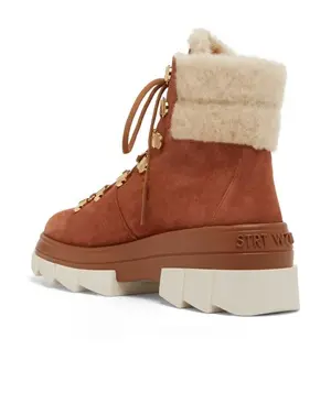STUART WEITZMAN Lace-up Ankle Boots