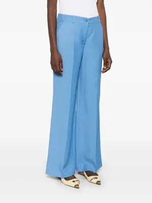 P.a.r.o.s.h Raisa Tailored Pants - Blue