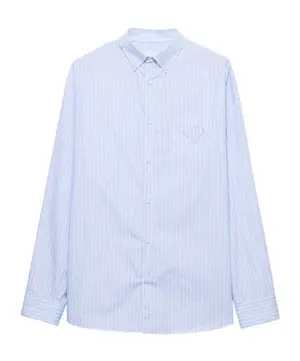 Prada Long-sleeved Striped Shirt