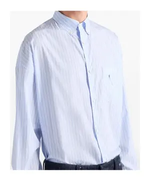 Prada Long-sleeved Striped Shirt