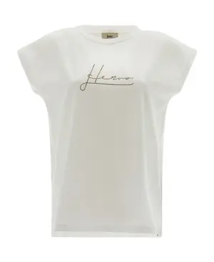 Herno Embellished Crewneck T-shirt