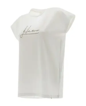 Herno Embellished Crewneck T-shirt