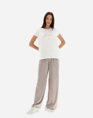 Herno Embellished Crewneck T-shirt