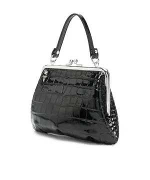 VIVIENNE WESTWOOD Croc Effect Frame Purse