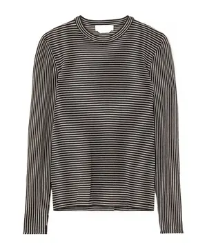 Gabriela Hearst Striped Long Sleeve Knit Pullover
