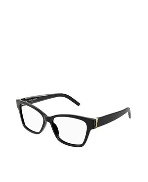 Saint Laurent Rectangle Frame Eyeglasses - Black