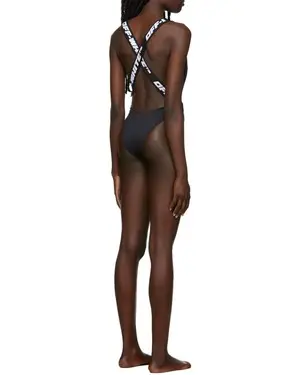 Off-White Logo Appliqué One-piece Swimsuit