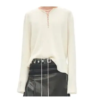 ANN DEMEULEMEESTER Tie Sweater