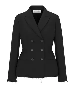 Dior Fitted Double-breasted Jacket