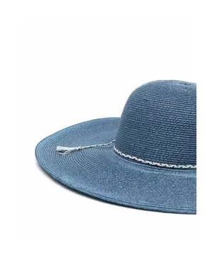 MAISON MICHEL Round Wide Brim Hat