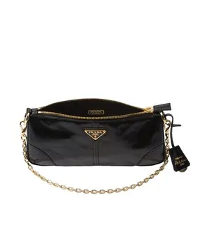 Prada Re-edition 2002 Zipped Medium Shoulder Bag - Black