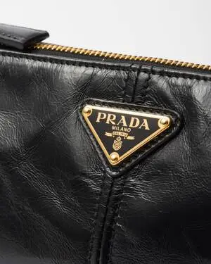 Prada Re-edition 2002 Zipped Medium Shoulder Bag - Black