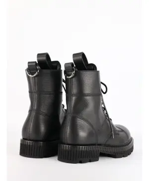 Dolce & Gabbana Logo Plaque Ankle Boots