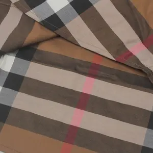Burberry Check Stretch Cotton Shirt