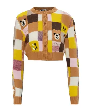 Moschino Ribbed Cardigans For Women