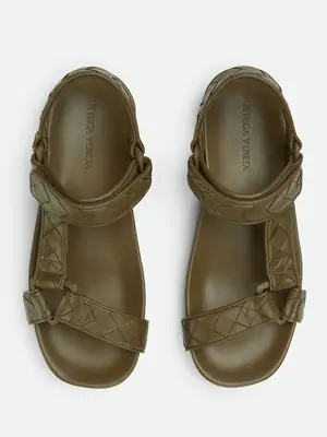 Bottega Veneta Woven Trip Sandals