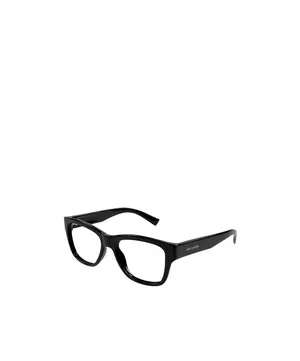 Saint Laurent Square Frame Eyeglasses - Black