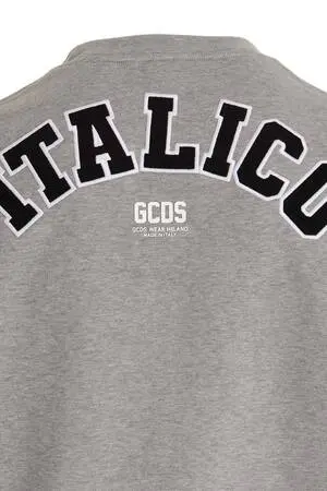 Gcds Spongebob Italico Logo Printed Sweatshirt