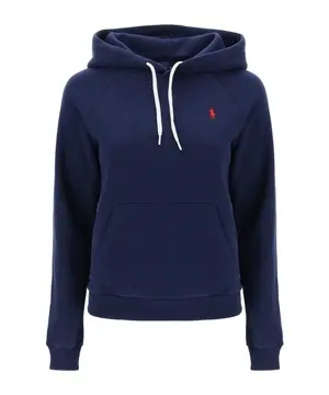 Polo Ralph Lauren Embroidered Logo Hoodie - Blue