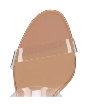 CHRISTIAN LOUBOUTIN 55mm Just Nothing Two-straps Sandals - Blush