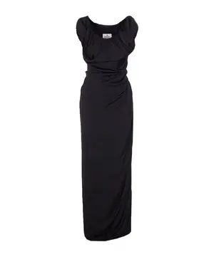 VIVIENNE WESTWOOD Long Ginnie Amber Dress - Black