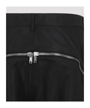 Rick Owens Bolan Bandana Zip-detailed Trousers - Black