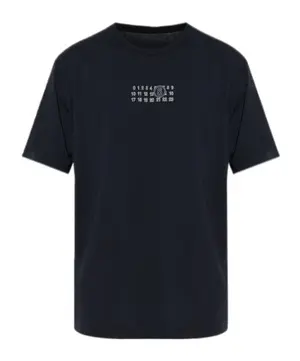 MAISON MARGIELA Numeric Printed Crewneck T-shirt
