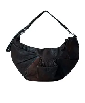 VIVIENNE WESTWOOD Agnes Medium Shoulder Bag - Brown