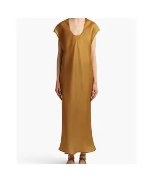Khaite Darby Dress - Brown