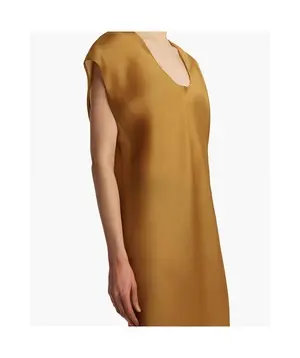 Khaite Darby Dress - Brown